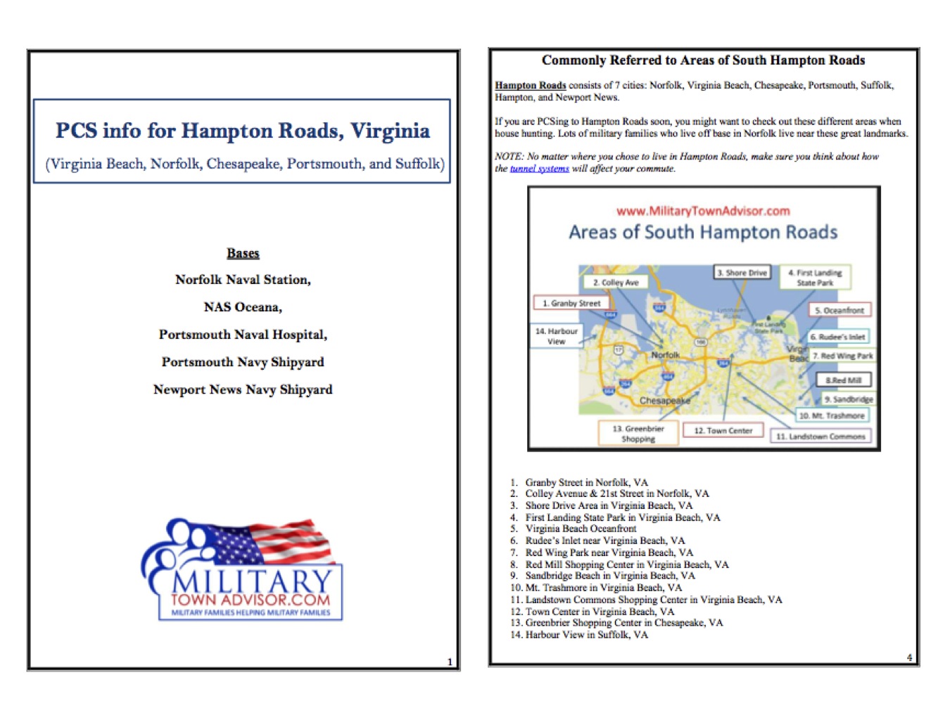 PCS Guide to Hampton Roads, Virginia - PCS Guides | Military Town Advisor