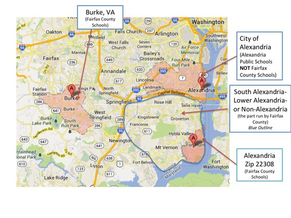 Burke vs Alexandria, Virginia | Military Town Advisor